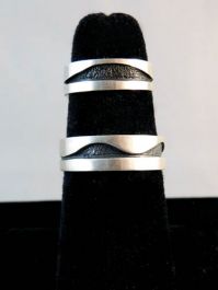 Native American Apache Made Wedding Bands at Kachina House