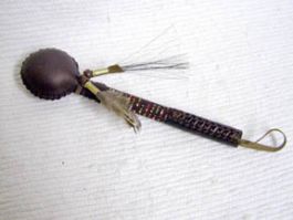 Native American Made Native American Ceremonial Rawhide Rattles ...