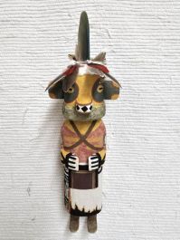 Old Style Hopi Carved Lizard Traditional Katsina Doll at Kachina House