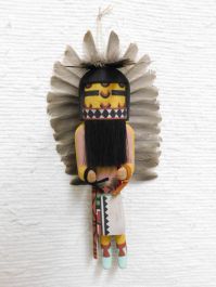 Traditional Comanche Warrior Kachina Dolls - Kachina House