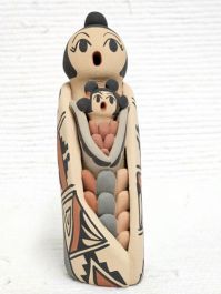 Pueblo Storyteller Pottery - Corn Maiden Figure | Kachina House