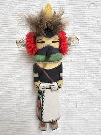 Old Style Hopi Carved Quail Traditional Runner Katsina Doll at Kachina ...