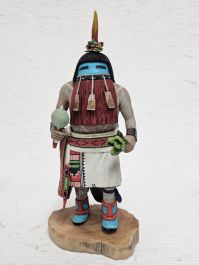 Native American Hopi Carved Longhair Redbeard Katsina Doll at Kachina House