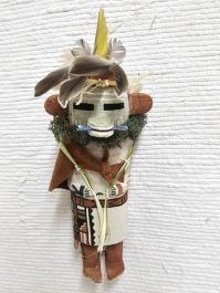 Old Style Hopi Carved Piki Eater Traditional Dancer Katsina Doll at ...