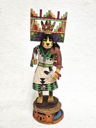 Native American Hopi Carved Butterfly Maiden Dancer Katsina Doll at ...