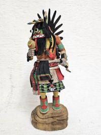 Native American Hopi Carved Moon Katsina Doll at Kachina House