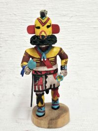 Native American Hopi Carved Parrot Katsina Doll at Kachina House