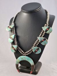1970s Native American Hopi Made Reversible Necklace at Kachina House