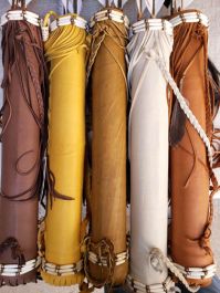 Native American Made Warrior Choker Quiver with Arrows at Kachina House