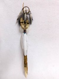 Native American Made Badger Skull Trail Marker at Kachina House