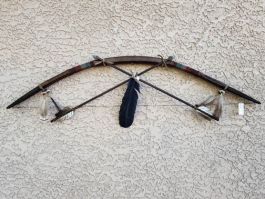 Navajo Made Rawhide Bow and Arrow | Kachina House