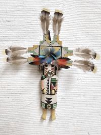 Old Style Hopi Carved Butterfly Maiden Traditional Katsina Doll at ...