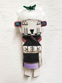 Old Style Hopi Carved Snow Maiden Traditional Katsina Doll at Kachina House