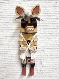 Old Style Hopi Carved Dog Traditional Katsina Doll at Kachina House