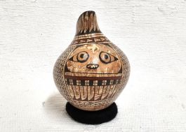 Native Pueblo Handbuilt and Handpainted Fish Effigy at Kachina House