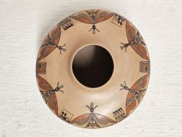 Native American Hopi Handbuilt and Handpainted Pot at Kachina House