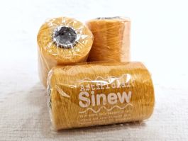 Sinew Flat Waxed Fiber } Native American Crafting Supplies | Kachina House
