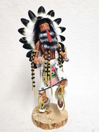 Native American Made Comanche Warrior Kachina Doll | Kachina House