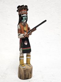 Native American Hopi Carved Apache Katsina Doll at Kachina House