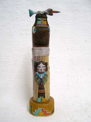 Native American Hopi Carved Turtle Katsina Sculpture at Kachina House