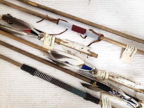 Authentic Native American Bow And Arrow