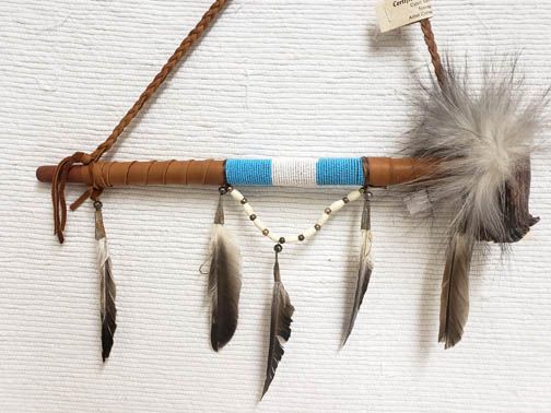 Native American Made Pipe at Kachina House