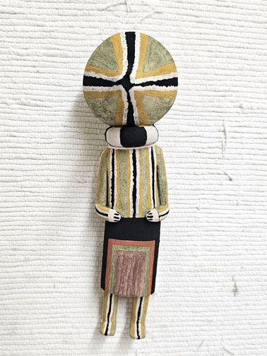 Old Style Hopi Carved Squash Traditional Chief Katsina Doll at Kachina ...